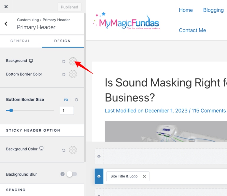 2 Ways To Change Header Background Color In Astra Theme 2 Ways To Change Header Background Color In Astra Theme